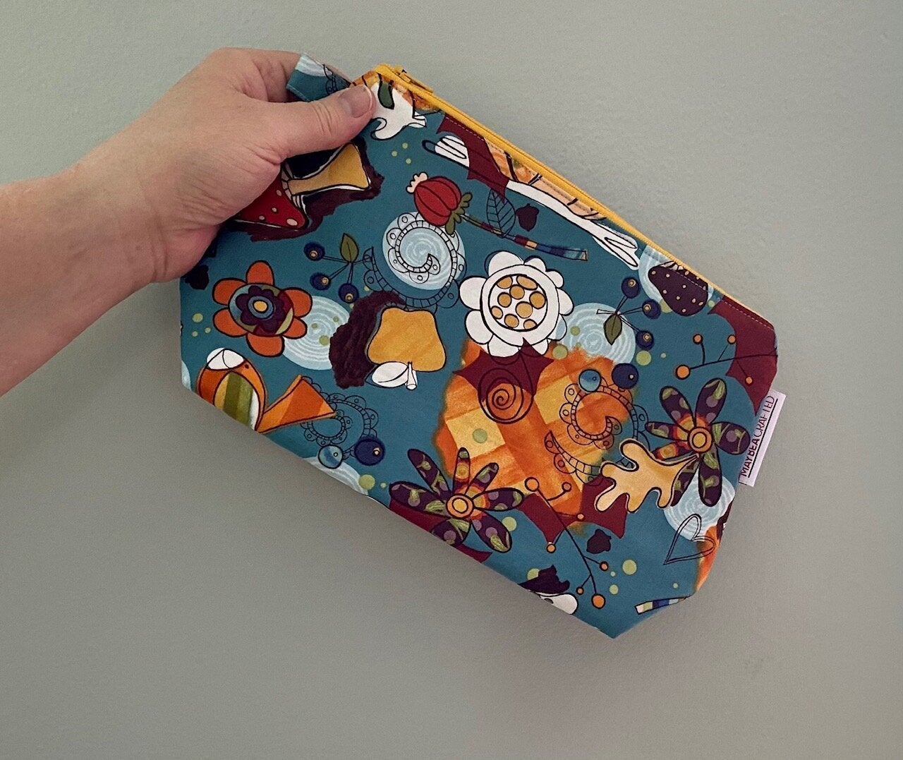 Maybea Crafted Small Poppins Bag - Mod Fall | Leading Men Fiber Arts