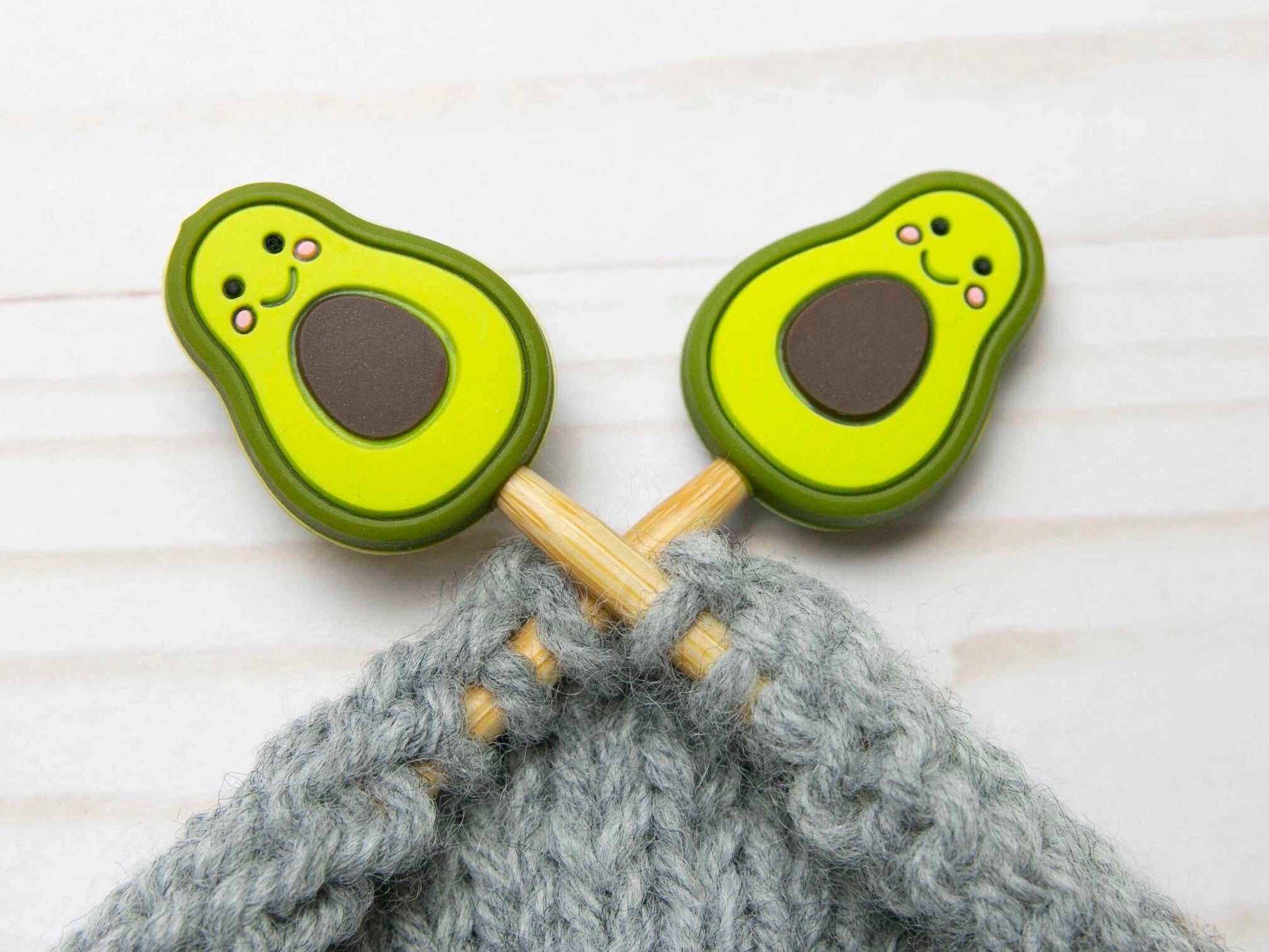 Avocado - Stitch Stoppers | Leading Men Fiber Arts